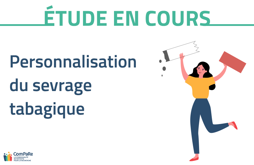 Etude en cours : personnalisation du sevrage tabagique